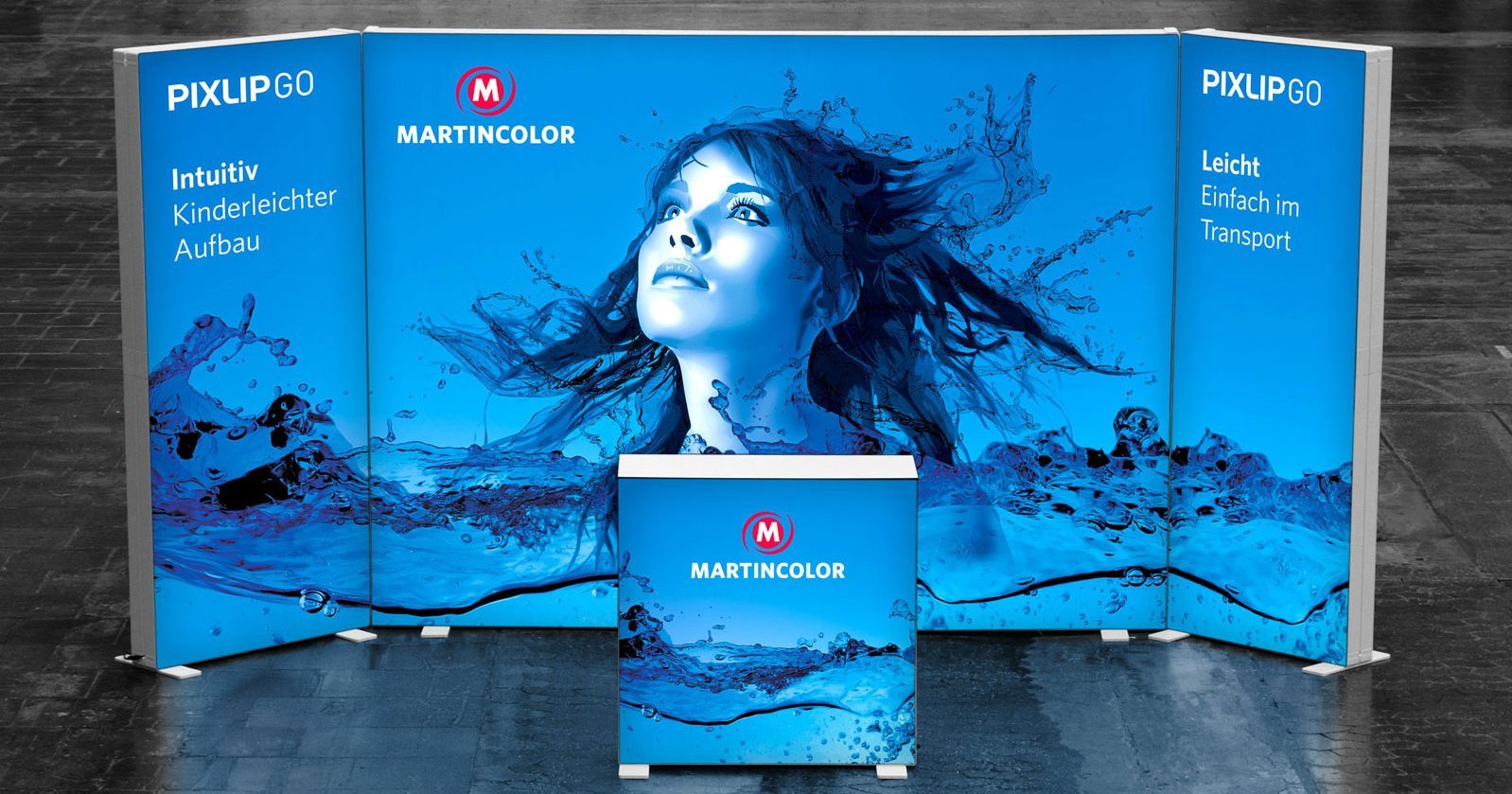 LED exhibition wall | The key for your successful trade fair appearance